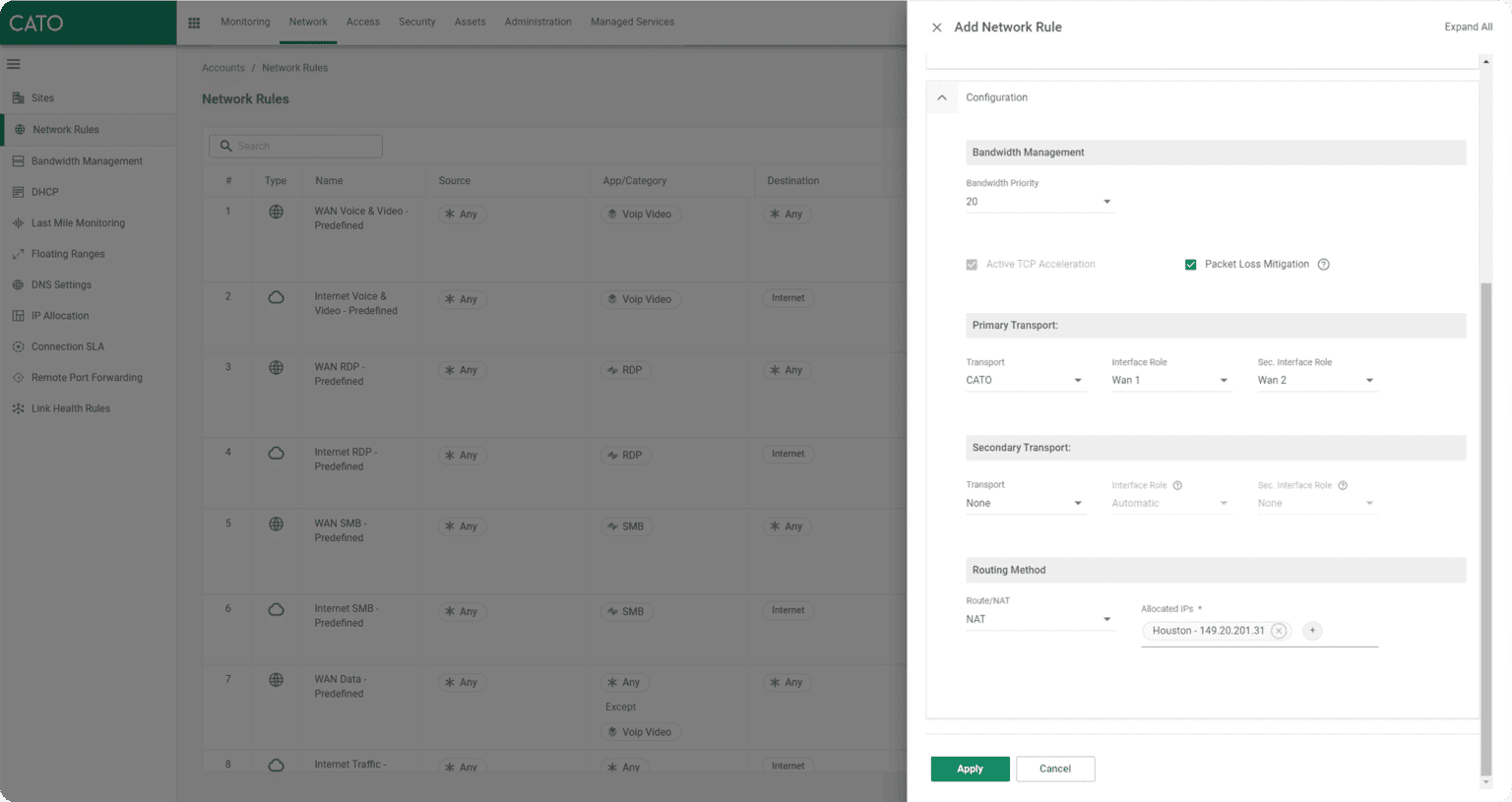 Simplified Configuration With Cato SASE Cloud | Cato Networks