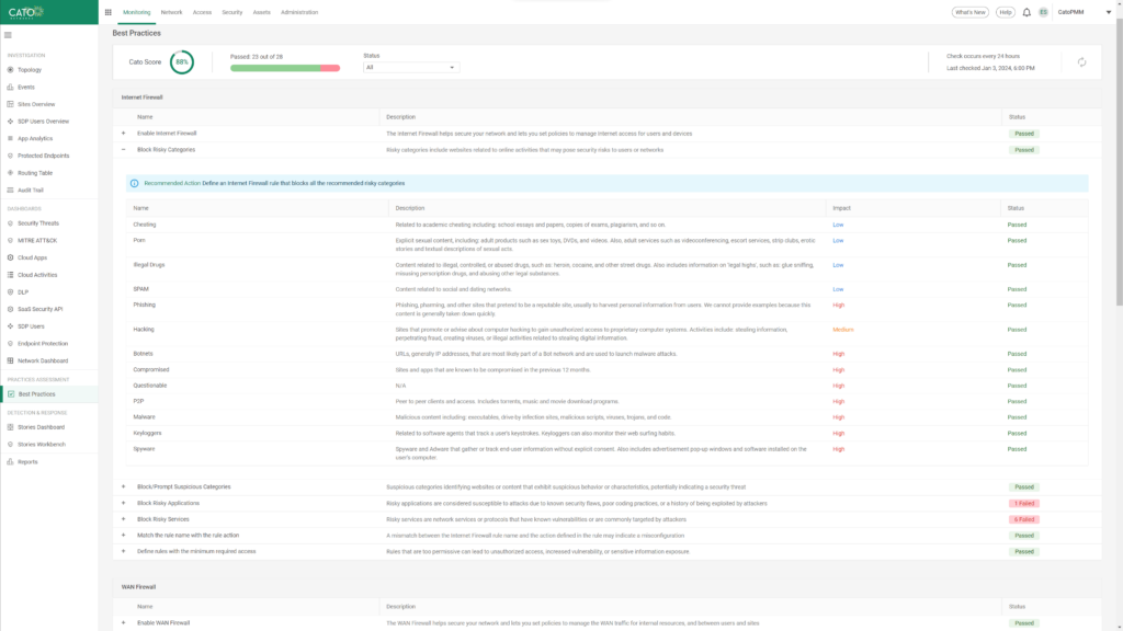 Cato Management Application (CMA) | Cato Networks