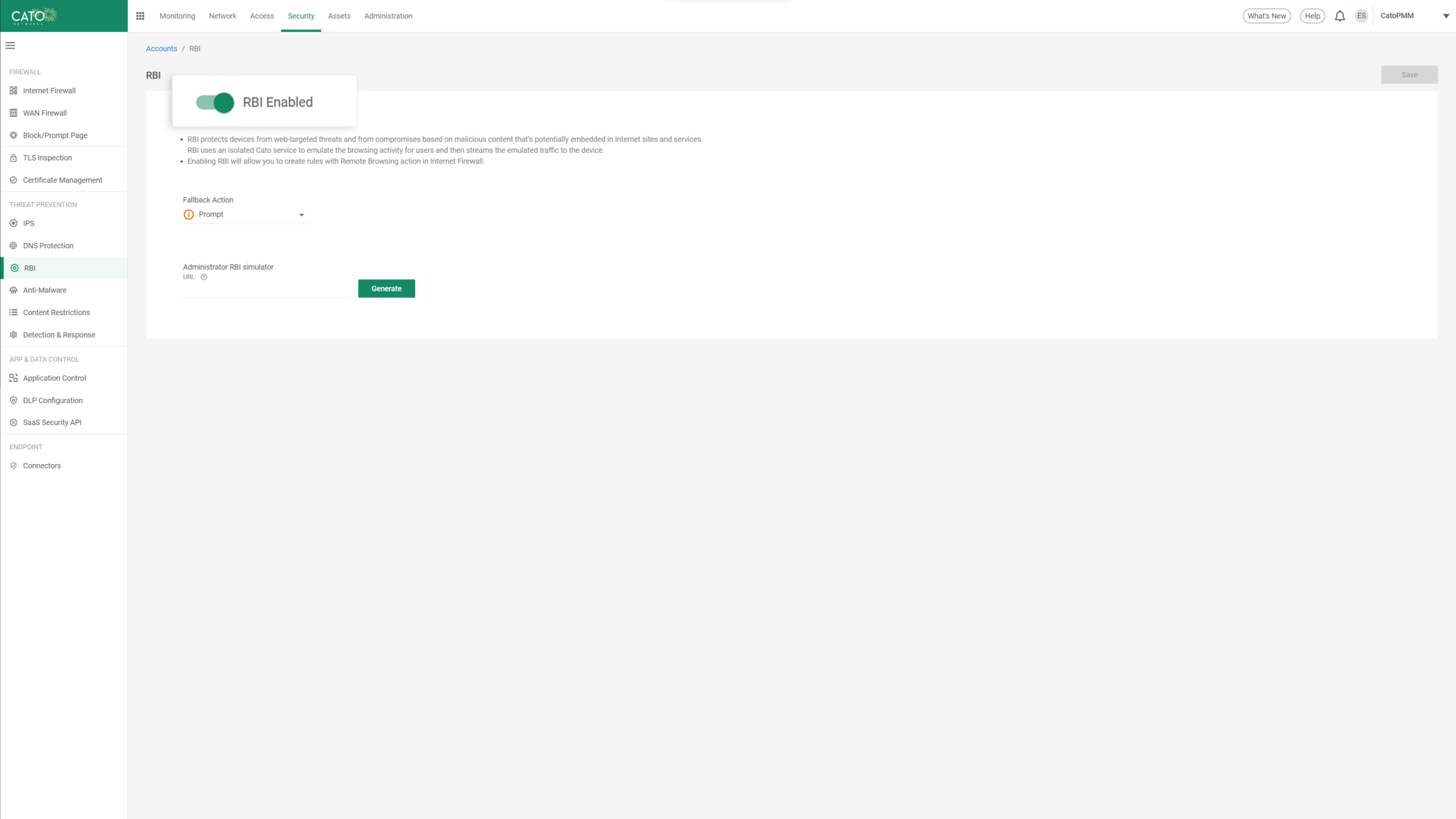 Remote Browser Isolation (RBI) | Cato Networks