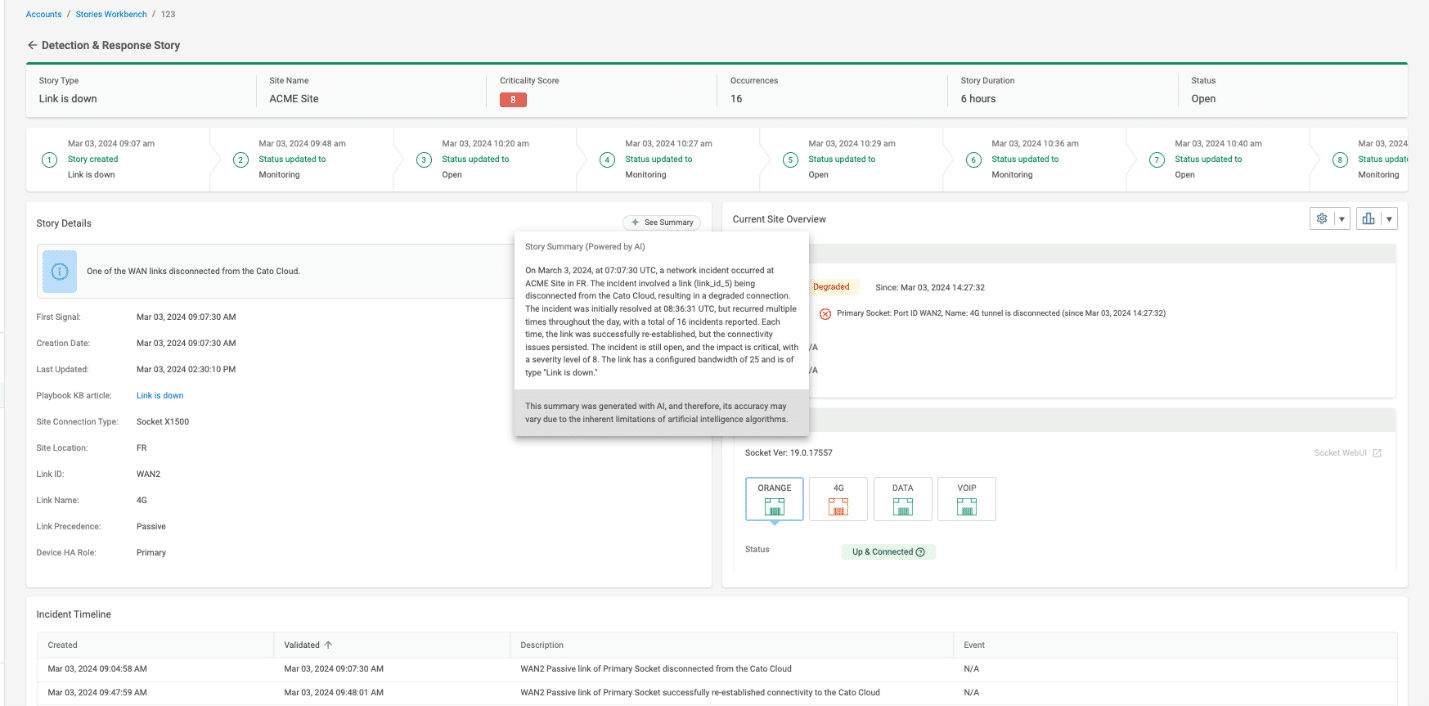 Cato Unveils Industry First AI-driven Networking and Security Incident ... Cato Unveils Industry First AI-driven Networking and Security Incident ...