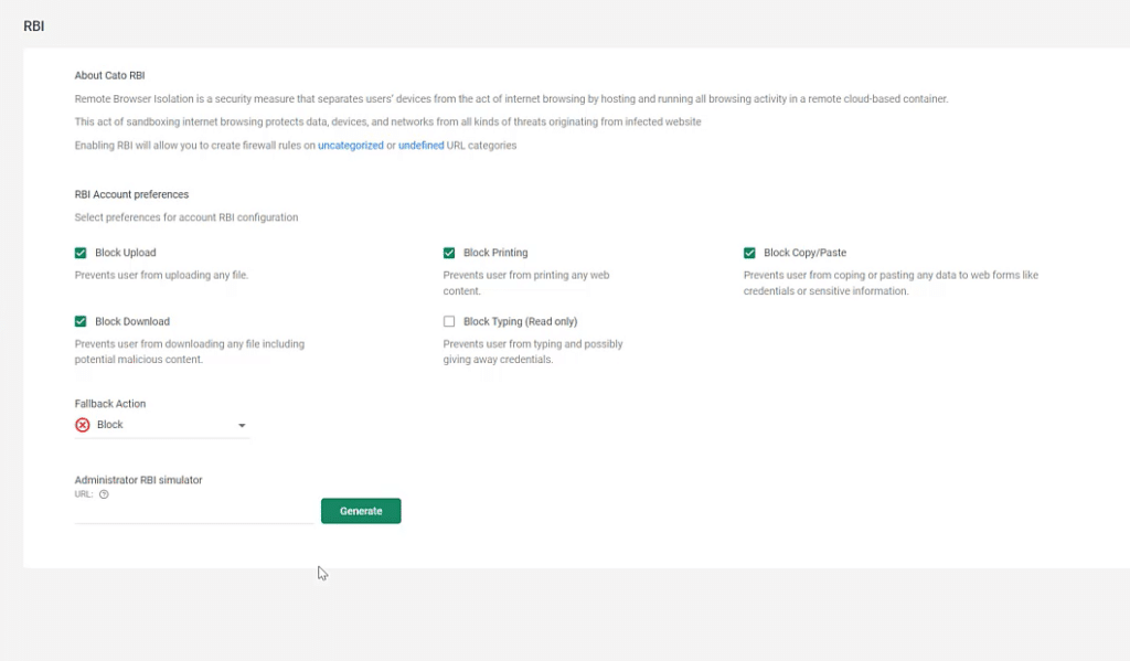 Remote Browser Isolation (RBI) | Cato Networks