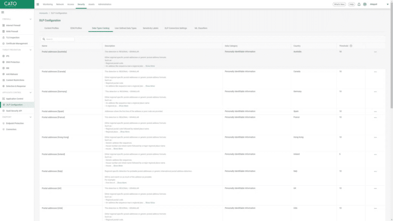 Data Loss Prevention (DLP) | Cato Networks Data Loss Prevention (DLP) | Cato Networks