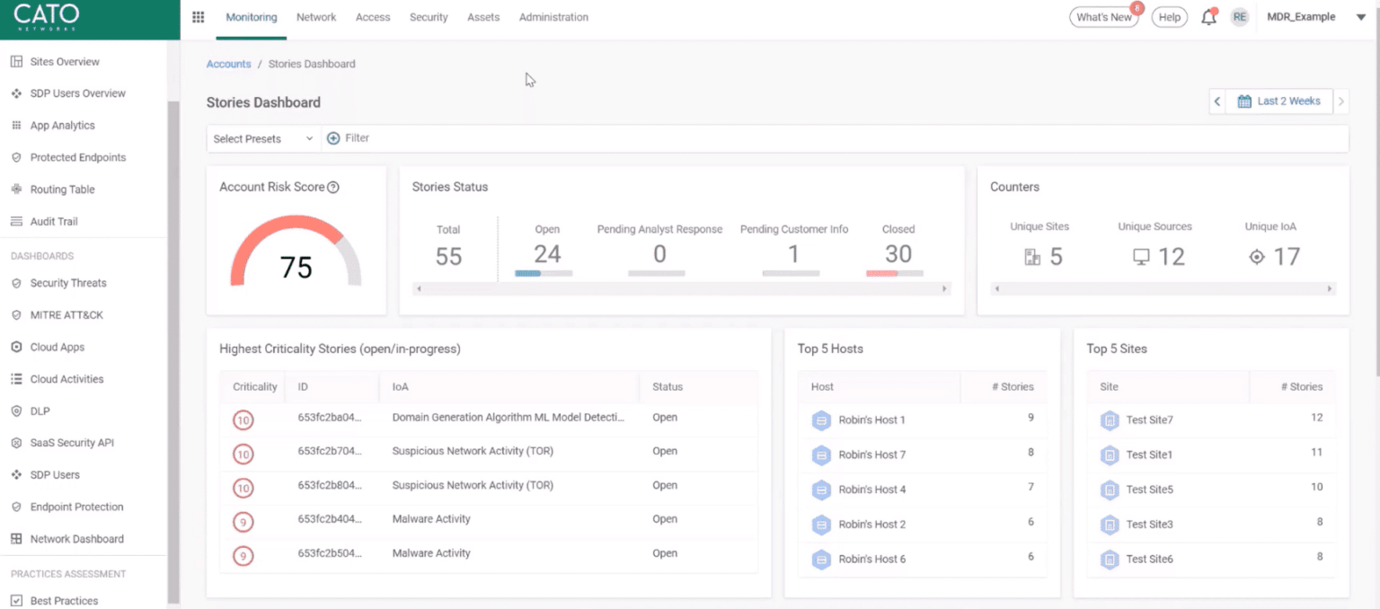 Cato XDR | Cato Networks