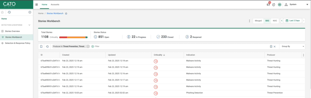Cato XDR: A Tool Built by People Who Actually Read the Logs! | Cato Networks