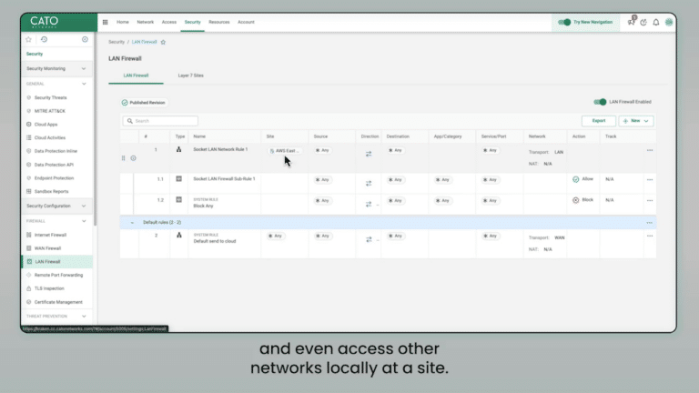 Firewall-as-a-Service (FWaaS) | Cato Networks