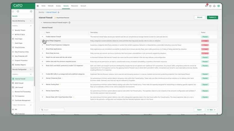 Firewall-as-a-Service (FWaaS) | Cato Networks