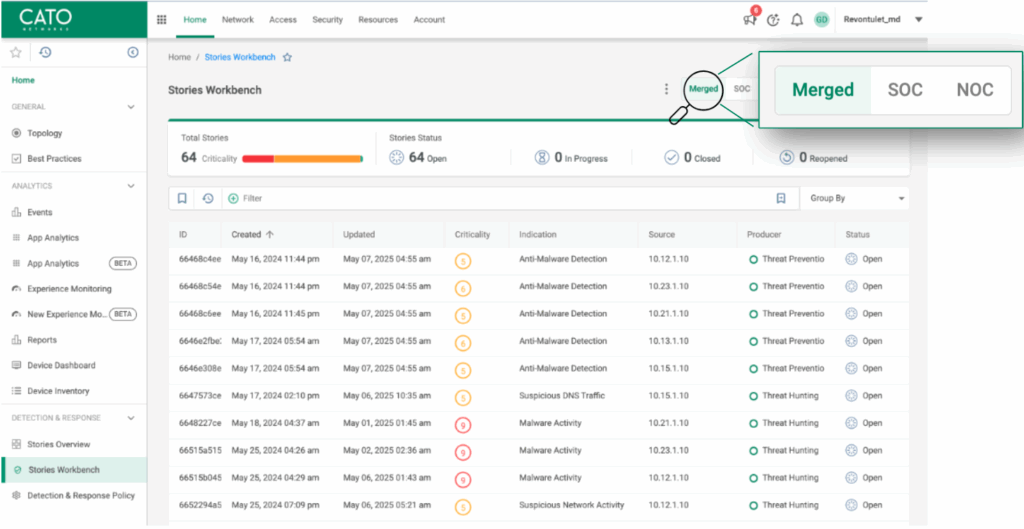 Cato XDR | Cato Networks